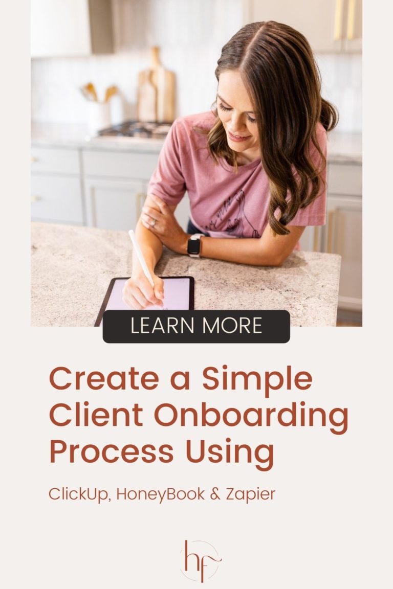 How to Create a Client Onboarding Process Using ClickUp, Honeybook, and ...