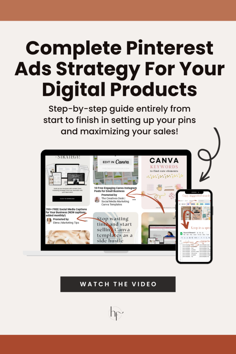 How To Master Pinterest Ads For Digital Products
