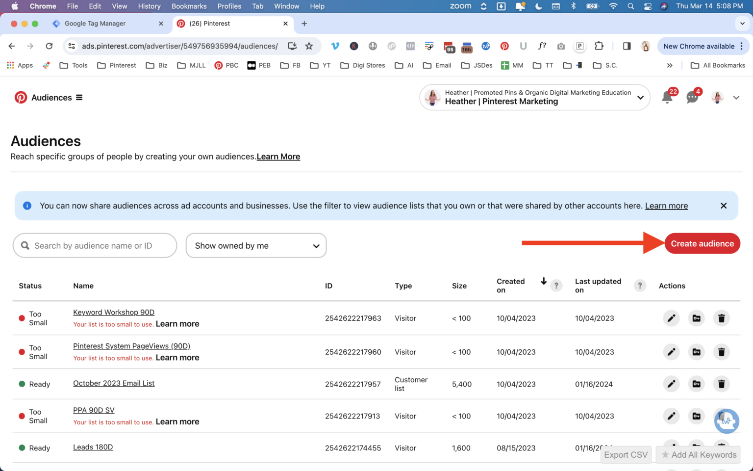 How to Use Google Tag Manager to Install Your Pinterest Tag - Heather ...