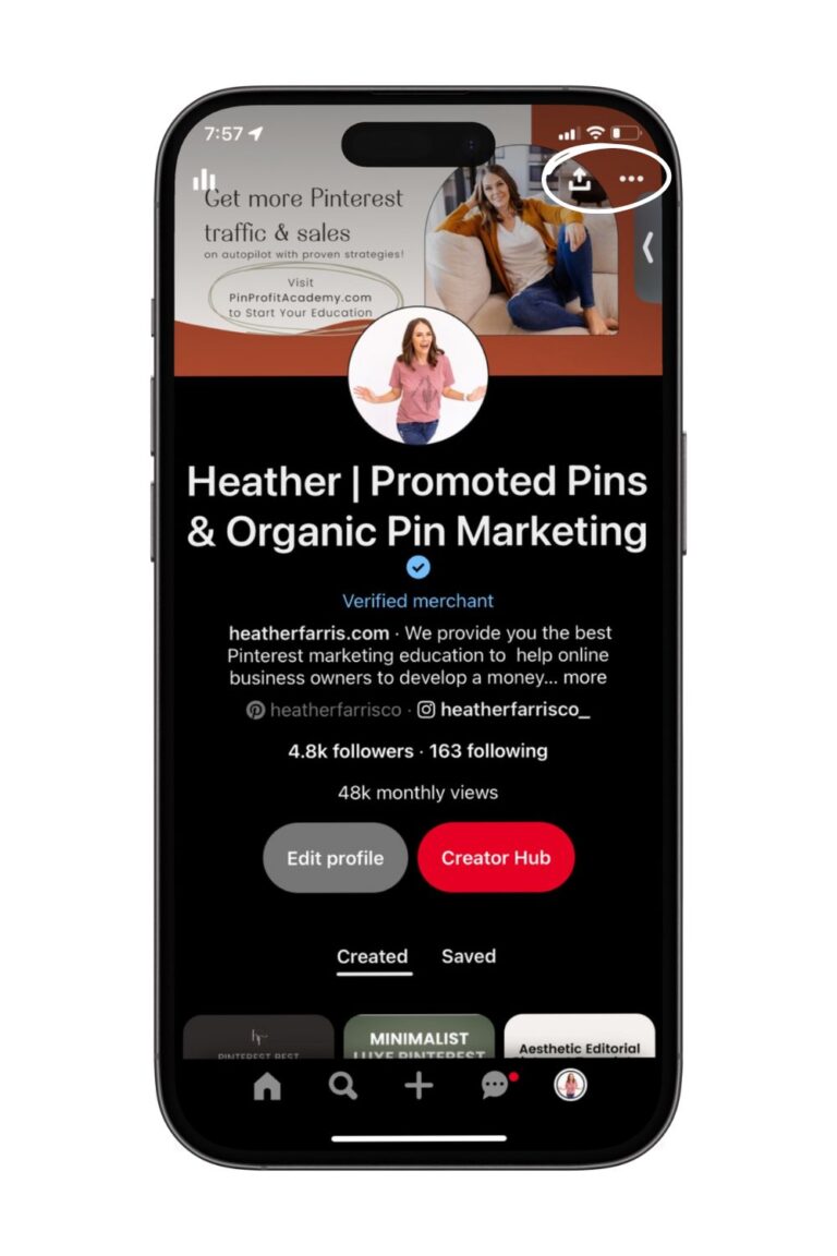 How to Claim Your Instagram Account on Pinterest - Heather Farris & Co.