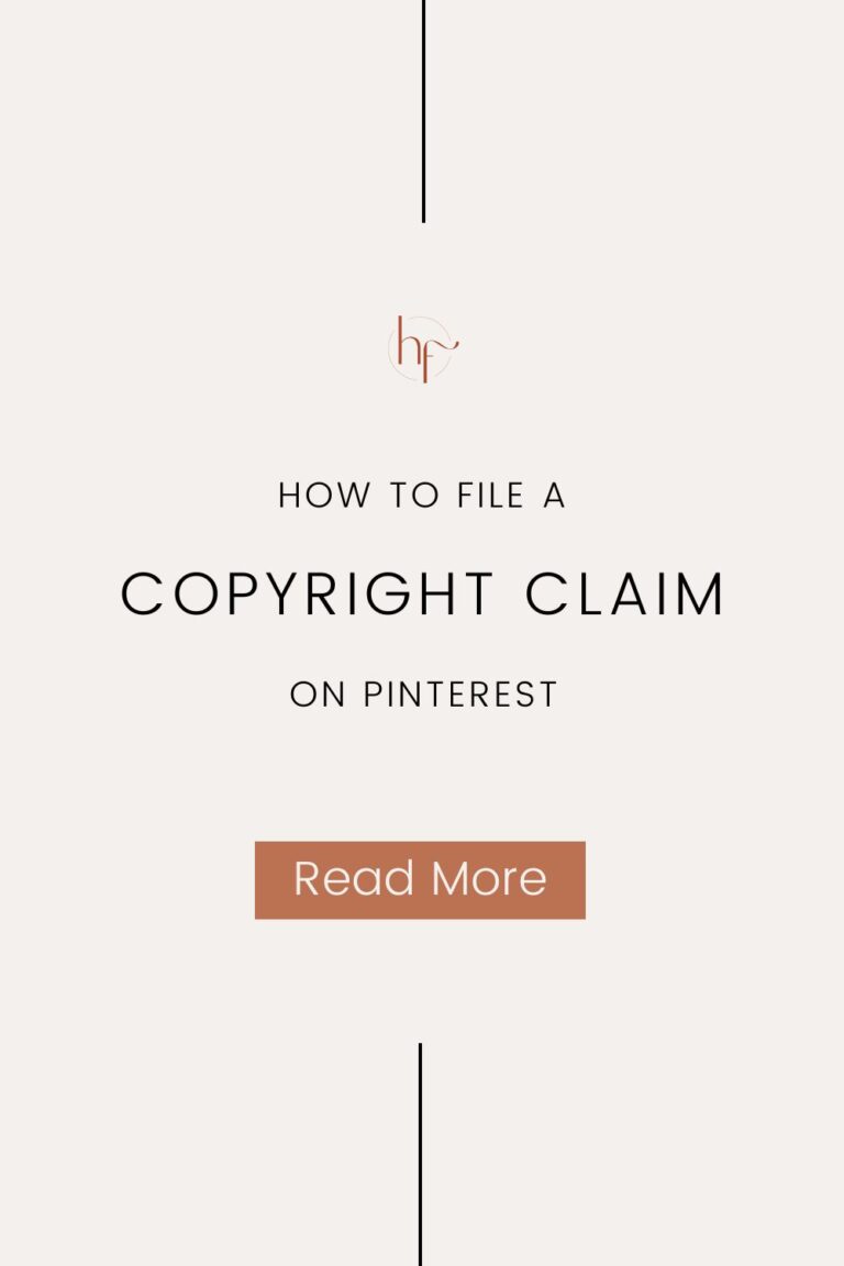 When & How to File a Copyright Claim on Pinterest - Heather Farris & Co.