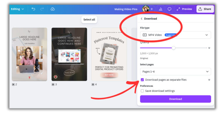 How to Make Pinterest Video Pins in 3 Easy Ways (No Filming or AI)